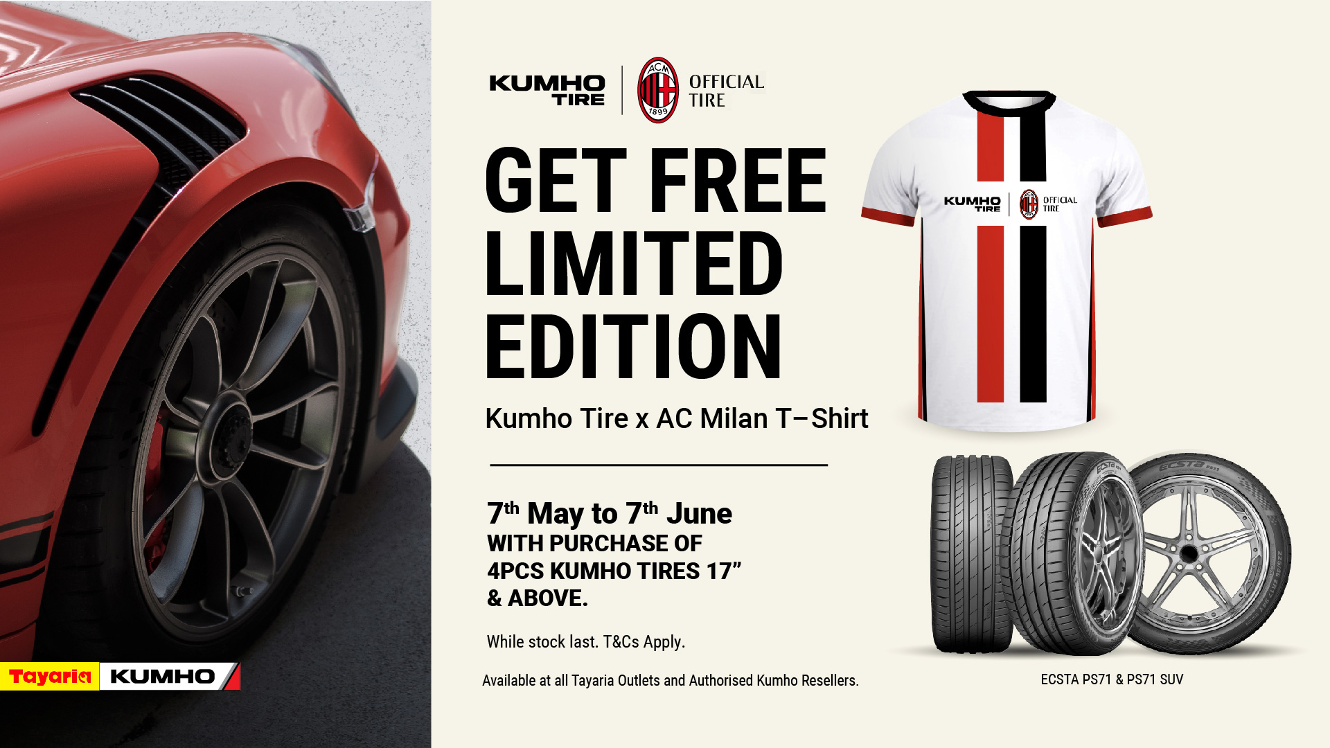 Tayaria Kedai Tayar Kereta Malaysia - Find Your Tires Now